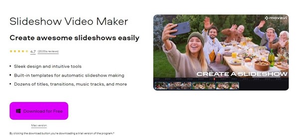 Recenzja Movavi Slideshow Maker 2024